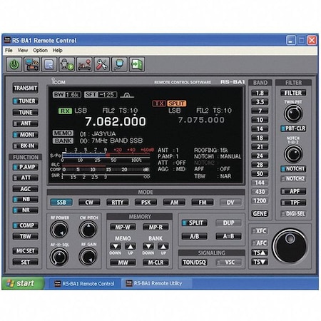 Icom Software, 9/16" L x 7 " W RS-BA1 V2 22 | Zoro