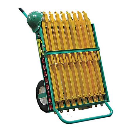 Garlock Safety Systems Warning Line Cart, 26-1/2" L, Steel 300579 | Zoro