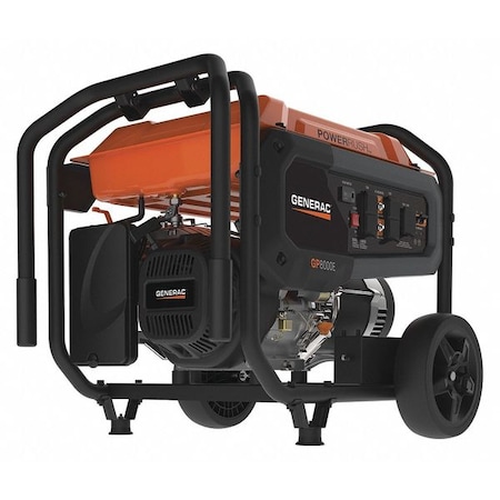 GENERAC GP 10,000 W Portable Generator, 8.0 gal. Gasoline, Electric ...