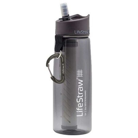 Lifestraw Water Filter System, 0.2 Microns, Gray LSG201GY09 | Zoro