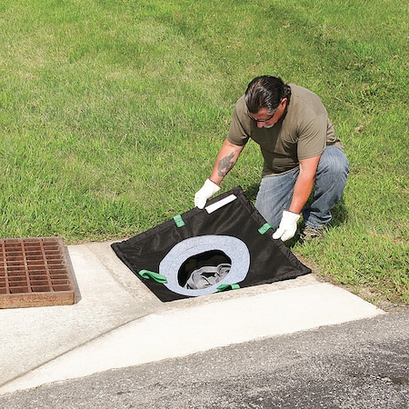 Pig Storm Drain Filter, 20" L x 20" W x 20" H FLT006 | Zoro