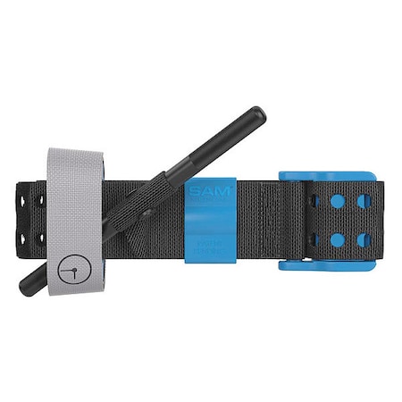 Sam Medical Tourniquet, Blue, 2 1/2" L, Aluminum MS-SAM-XT-B | Zoro