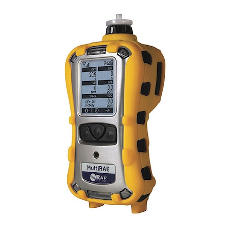 Honeywell Multi-RAE Lite Multi-Gas Detector, IP65, Audible, Vibrating ...