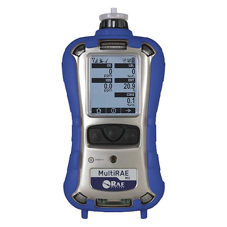 Honeywell MultiRAE MX Multi-Gas Detector, IP65, Audible, Vibrating ...
