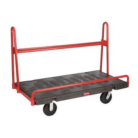 Rubbermaid Commercial A-Frame Panel Truck, 2000 lb., 60inL, 30inW ...