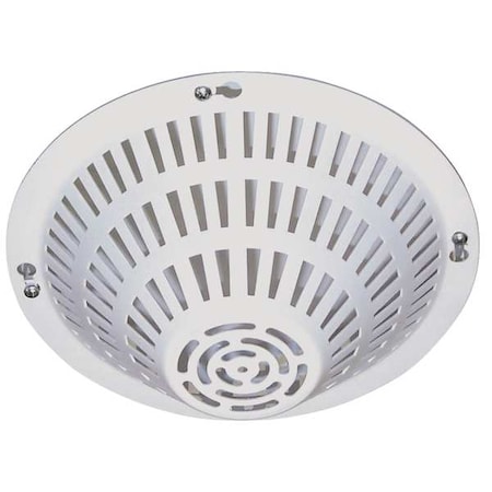 Safety Technology International Smoke Detector Guard, Steel, Flush ...