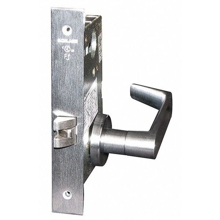 Schlage Heavy Duty Mortise Lockset, Lever, Rhodes L9010 06A 626 | Zoro
