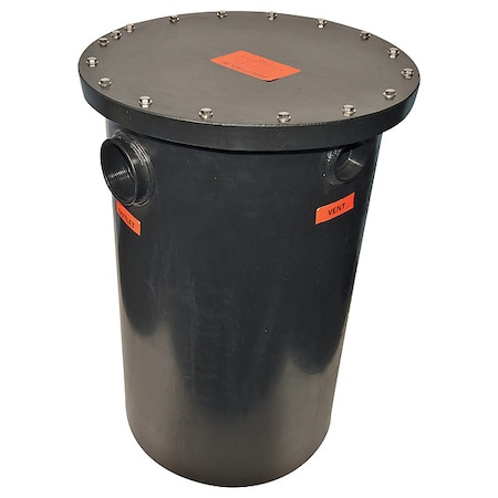 Orion Dilution Tank, 15 Gallons, 3 In FIP, Poly 4-332-15 | Zoro