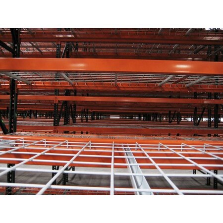 Nashville Wire Pallet Rack Decking, Steel Wire, 58 in W, 42 in D, Gray ...