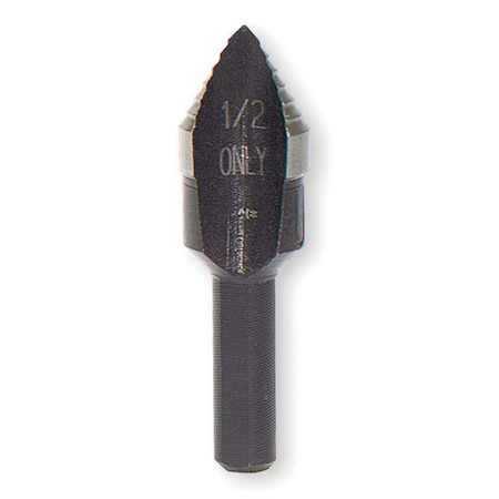 IRWIN UNIBIT HSS Step Drill Bit 1 Size, 1/2" w/Steps (UNIBIT 10) | Zoro