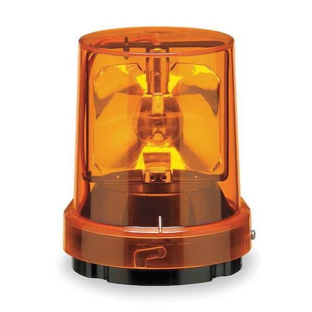 Federal Signal Warning Light, Incandescent, Amber, 120VAC 121S-120A | Zoro
