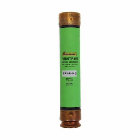 BUSSMANN 40A RK5 Time-Delay UL Class Fuse, 600V AC, FRS-R series - FRS-R-40