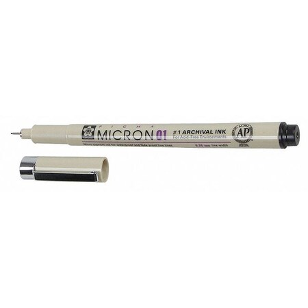 Micron Rollerball Pen, Stick, 0.25mm, Black, PK 12 XSDK01-49 | Zoro