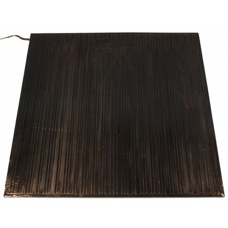 Recora Switchmat, 24" L, 24" W, 3/8" Thick, Solid Vinyl, 10 ft. Cable ...