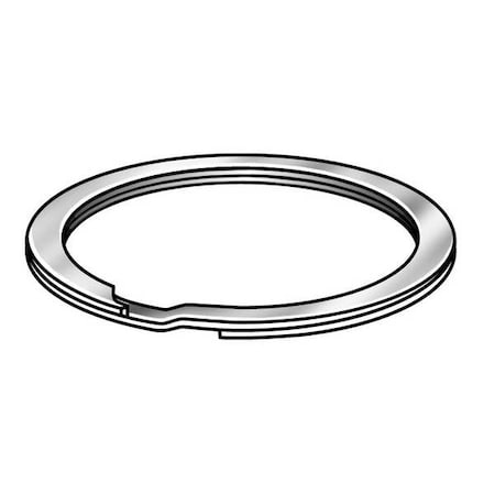 Zoro Select External Retaining Ring, Steel Oil Finish, 3 in Shaft Dia ...