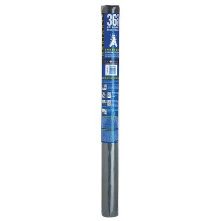 New York Wire Screening, Charcoal Aluminum, 36" W, 25 ft. L, .011" Wire ...