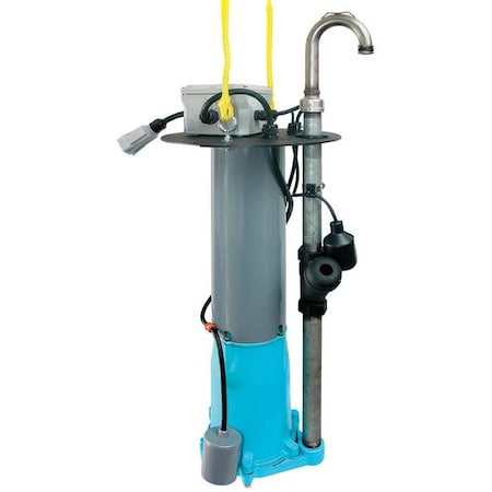 Little Giant Pump Grinder Pump, 2 HP IGP-A-RFK | Zoro