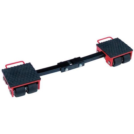 Dayton Back Steerman Skates, 10,000 lb., Swivel 5ERK2 | Zoro