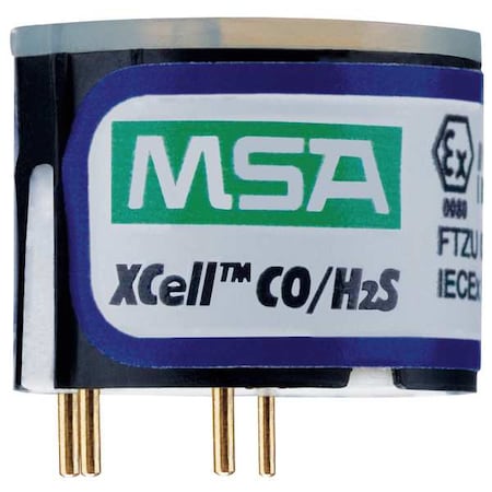 MSA Replacement Sensor, CO, H2S (10106725) | Zoro