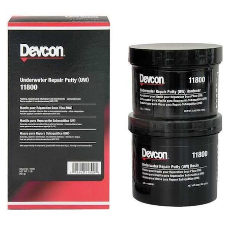 Devcon Putty, Metal, 1 Lb 11800 | Zoro