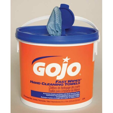 Gojo Blue Hand Cleaning Towels Bucket 6298-04 | Zoro