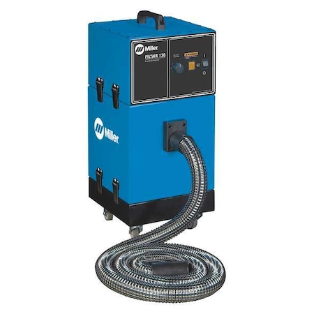 Miller Electric Fume Extractor, Filter 16 Sq Ft, 132 CFM, 300595 | Zoro