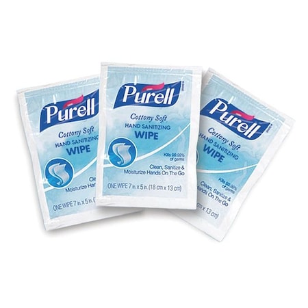 Purell Hand Sanitizer Wipes, Packet, 1,000 Wipes per Container, Alcohol ...
