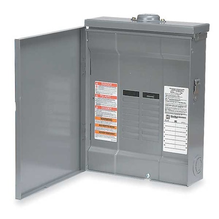 SQUARE D QO Load Center 225 A, 42, 120/240V AC, Convertible, Main ...