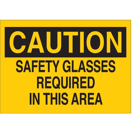 Brady Caution Sign, 10X14", BK/YEL, ENG, Text, 84994 84994 | Zoro