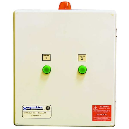 Hoffman Pump Control Box, Duplex, 2.5 to 4 Amp VS-3480V0204D | Zoro