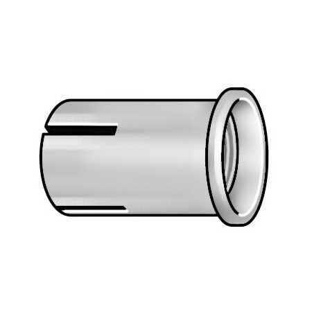 Red Head Multi-Set II Flanged Coil Thread Anchor, 1/2" Dia, 3/4" L ...