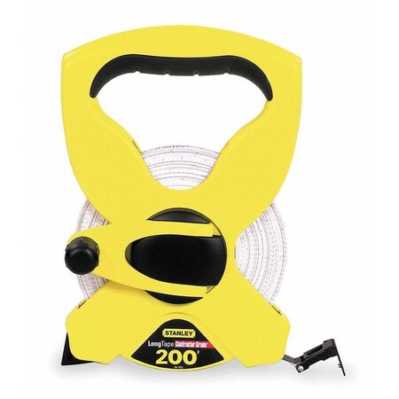 Stanley 200 ft Tape Measure, 1/2 in Blade 34-793 | Zoro