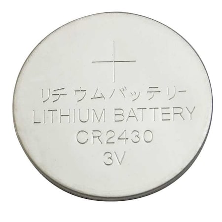 5HXG8 Coin Cell,2430,Lithium,3V | Zoro.com
