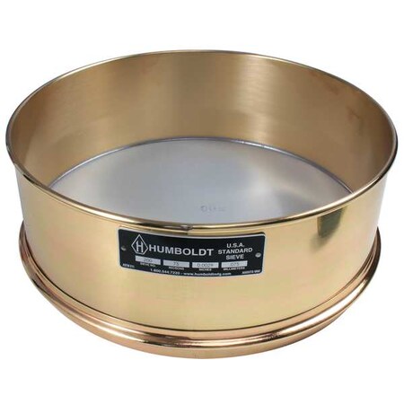 5JCJ9 Wet Washing Sieve,12 In,No 200,4 In Deep | Zoro.com