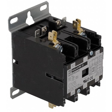 Square D Definite Purpose Magnetic Contactor, 277V AC, 2 P, Non ...
