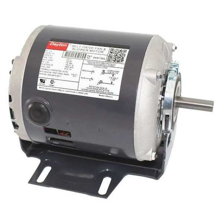 Dayton Split-Phase Belt Drive Motor, 1/4 HP, 56Z Frame, 115V AC Voltage ...