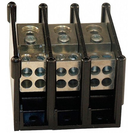 Mersen Distribution Block, 63 Series, 3P, 175A 63133 | Zoro