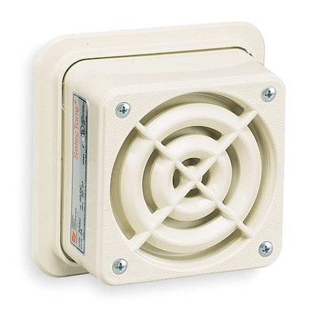 Federal Signal Signaling Device, Horn, Continuous, 120V AC, 64 to 88dB ...