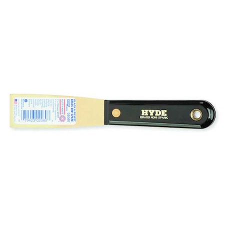 Hyde Scraper, Stiff, 3", Brass 02420 | Zoro