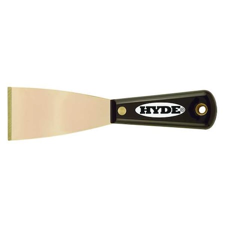 Hyde Scraper, Stiff, 2", Brass 02320 | Zoro
