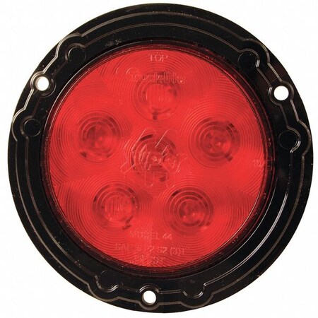 Truck-Lite Stop-Turn-Tail, Round, LED, Red 44326R | Zoro