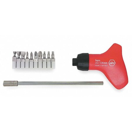 Wiha Ratchet Bit Set, Pieces 12 28296 | Zoro