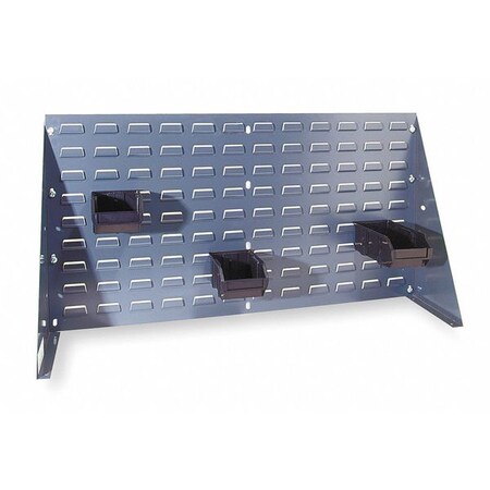 Quantum Storage Systems Steel Louvered Bench Rack, 36 in W x 1/4 in D x ...
