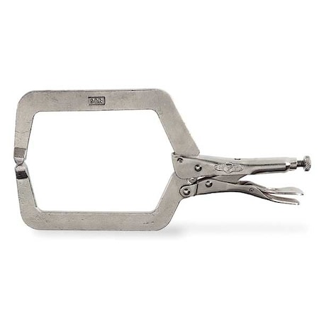 IRWIN VISE-GRIP Locking C-Clamp,18",7-1/2Cap,9-1/2Throat (18DR) | Zoro