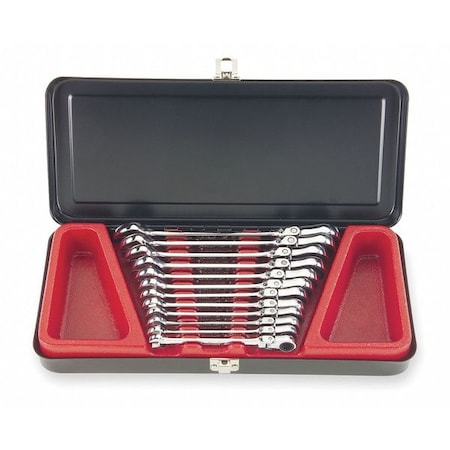 Blackhawk By Proto Ratcheting Wrench Set, Metric, 12 PC BW-3250L | Zoro