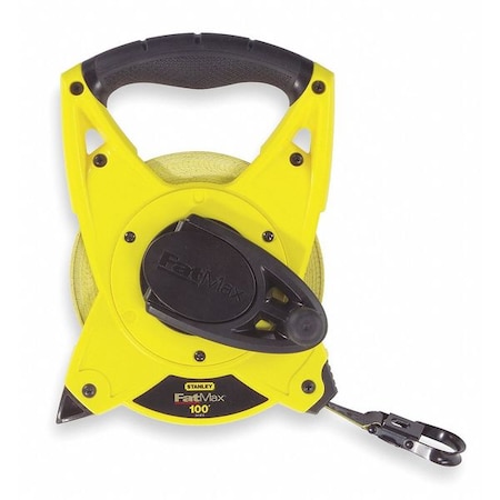 Stanley 100 ft Tape Measure, 1/2 in Blade 34-760 | Zoro