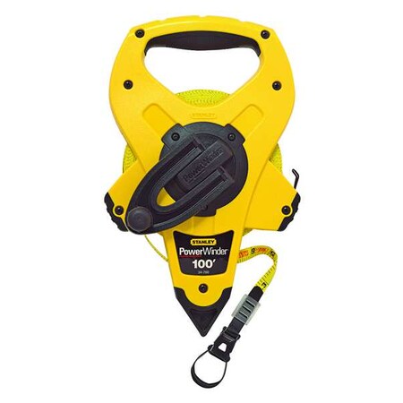 Stanley 100 ft Tape Measure, 1/2 in Blade 34-760 | Zoro