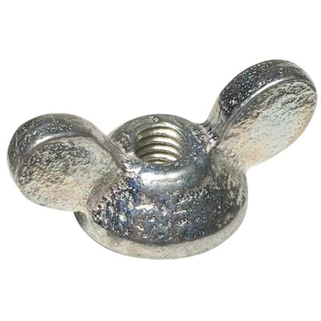 Zoro Select Wing Nut, 5/16"-18, Steel, Zinc Plated, 0.688 in Ht, 1.62 ...