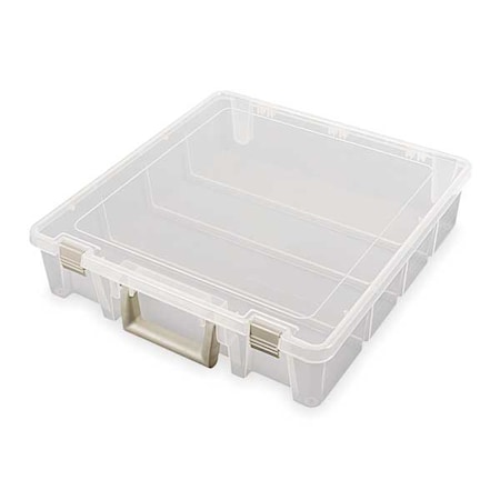 Flambeau Compartment Box with 1 compartments, Plastic, 3 1/2 in H x 15 ...