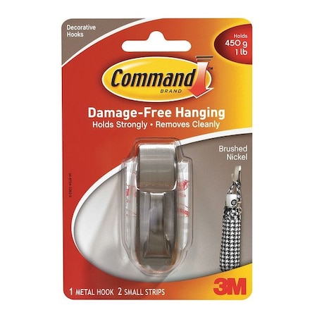 Command Hook, Metal, 7/8 In MR01 | Zoro